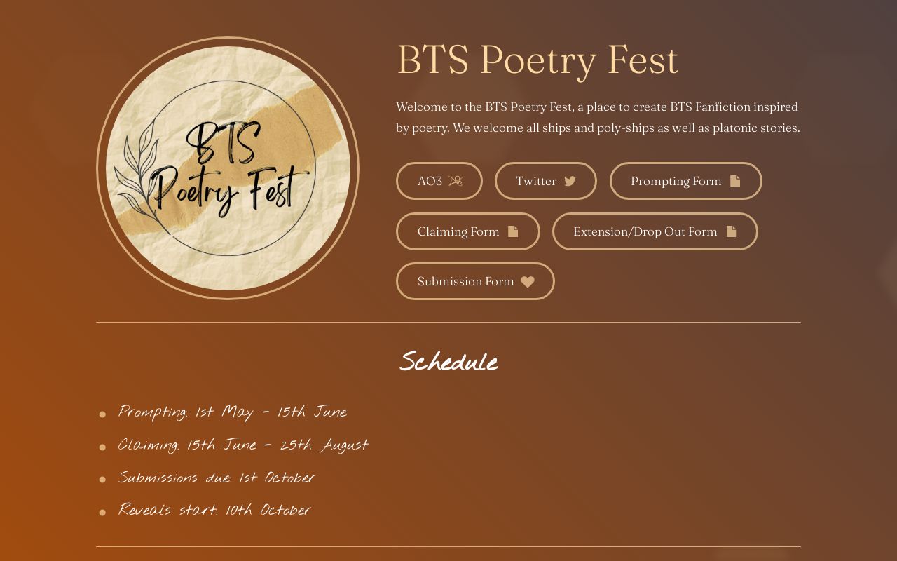 BTS Poetry Fest